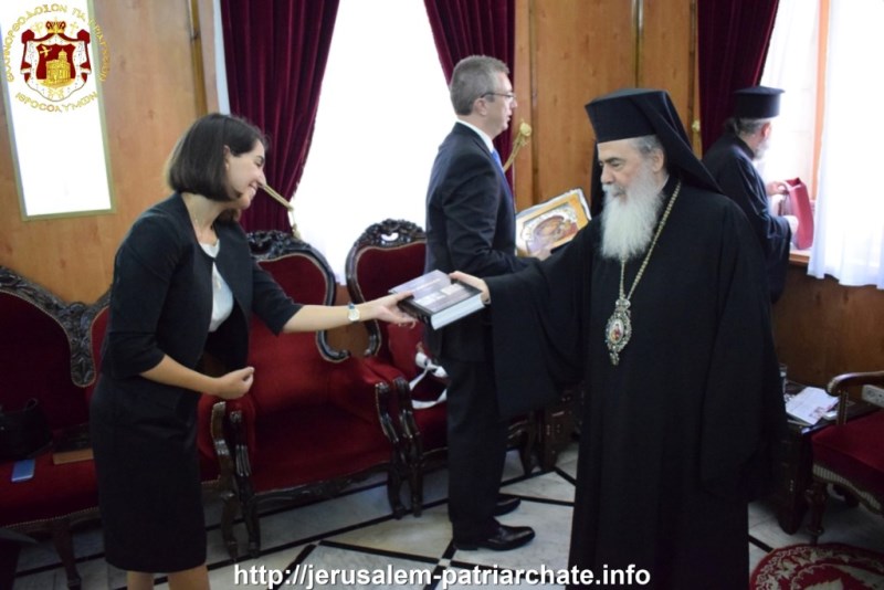 Ο ΝΕΟΣ ΓΕΝΙΚΟΣ ΠΡΟΞΕΝΟΣ ΤΗΣ ΕΛΛΑΔΟΣ ΕΙΣ ΤΑ ΙΕΡΟΣΟΛΥΜΑ ΕΠΙΣΚΕΠΤΕΤΑΙ ΤΟ ...