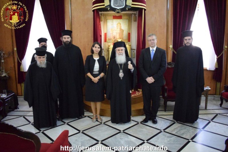 Ο ΝΕΟΣ ΓΕΝΙΚΟΣ ΠΡΟΞΕΝΟΣ ΤΗΣ ΕΛΛΑΔΟΣ ΕΙΣ ΤΑ ΙΕΡΟΣΟΛΥΜΑ ΕΠΙΣΚΕΠΤΕΤΑΙ ΤΟ ...